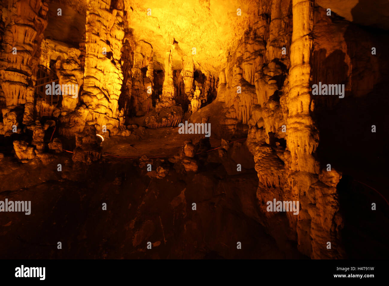 Limestone Cave Decorations Stock Photo - Alamy