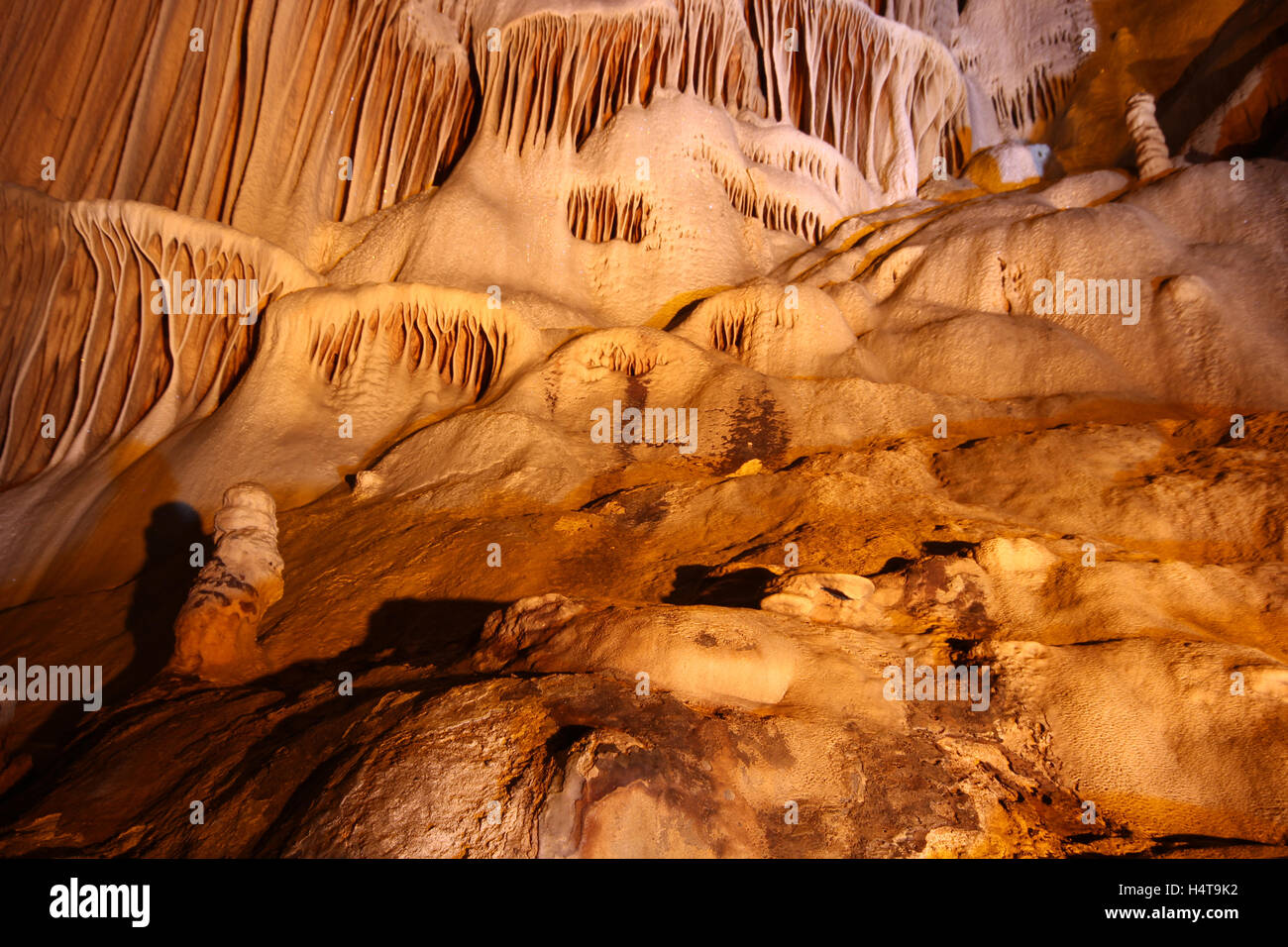 Limestone Cave Decorations Stock Photo - Alamy