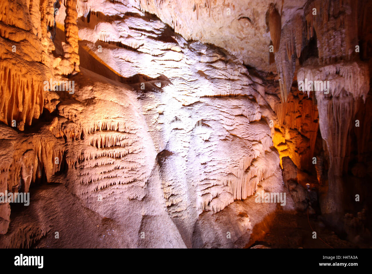 Limestone Cave Decorations Stock Photo - Alamy