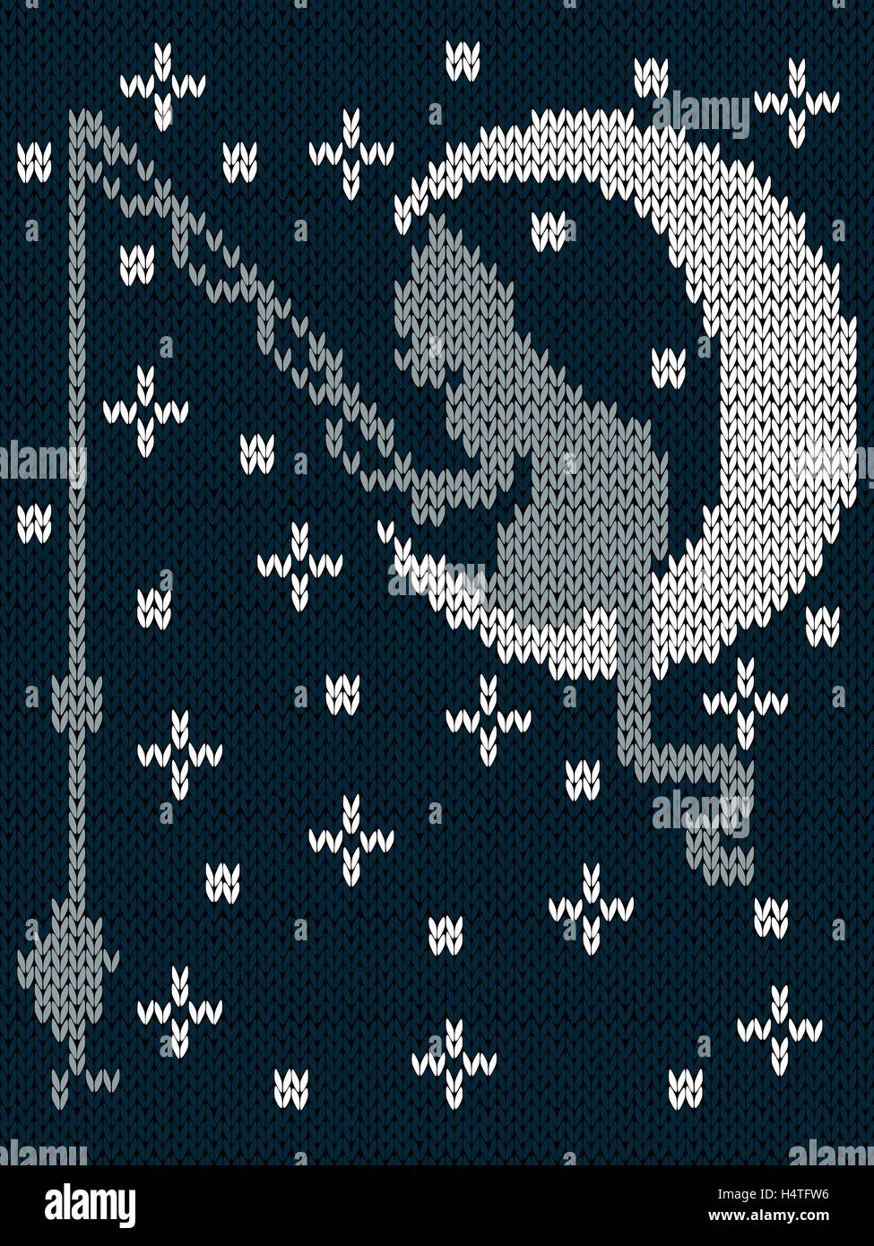 Cat moon vector design Stock Vector Images - Alamy