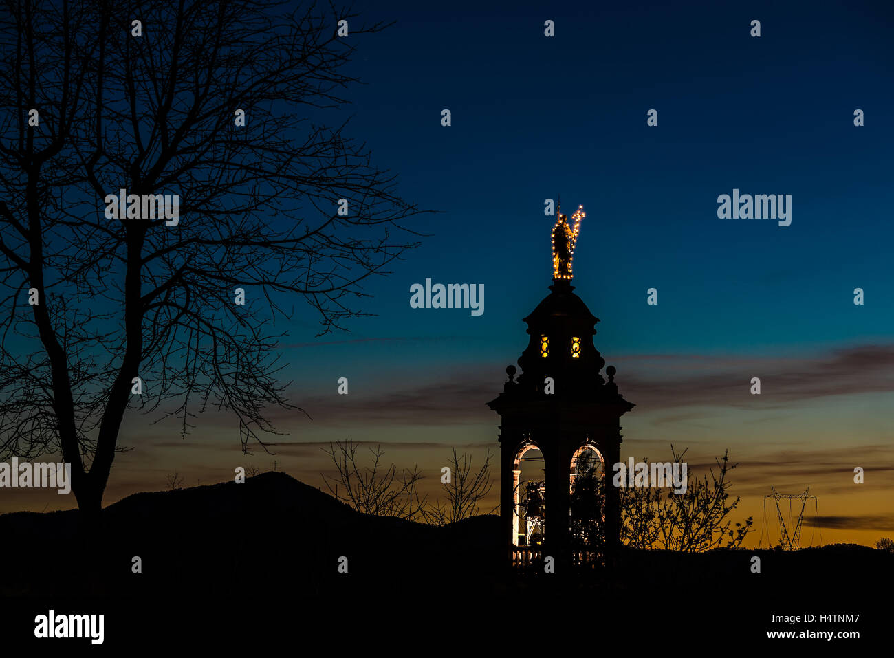 Italian alps night hi-res stock photography and images - Alamy