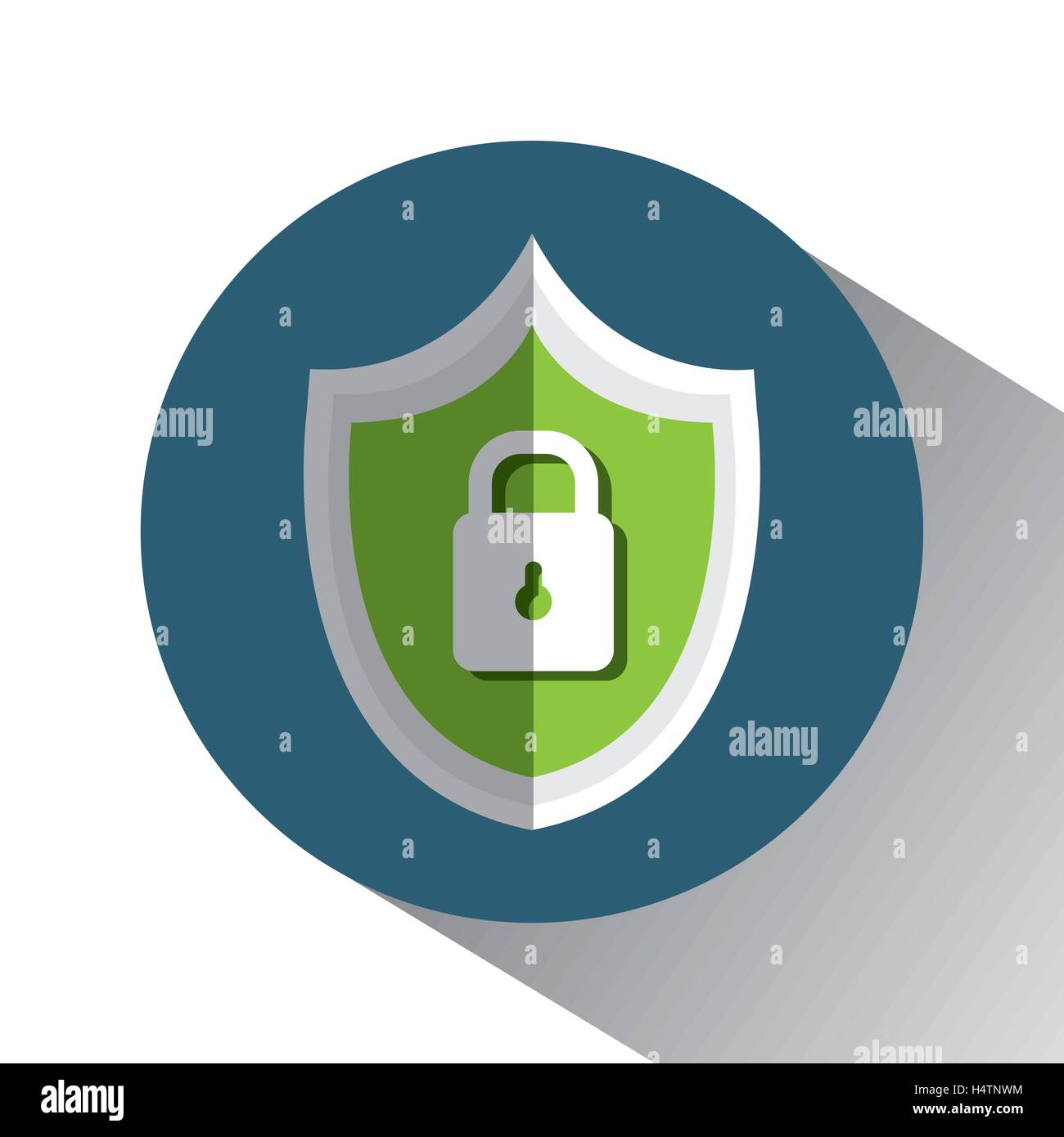 security symbol padlock isolated icon Stock Vector Image & Art - Alamy