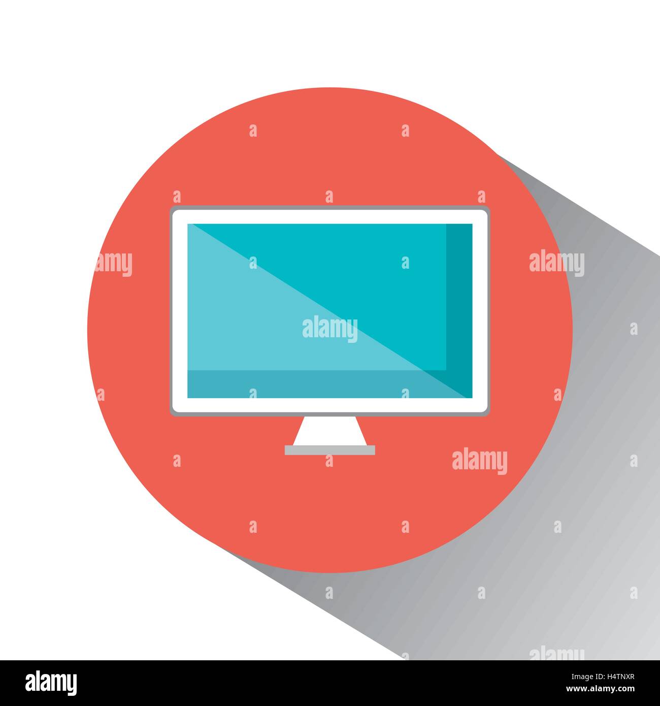 monitor computer display icon Stock Vector Image & Art - Alamy
