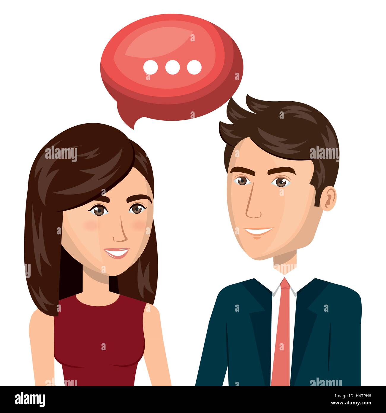 people talking communication icon Stock Vector Image & Art - Alamy