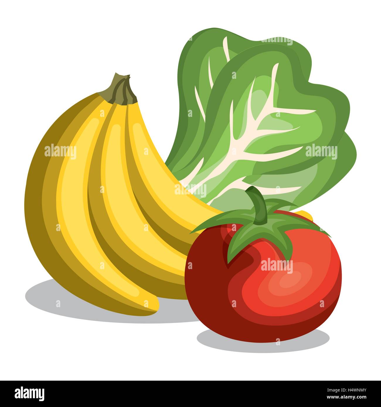 set nutritive food isolated icons Stock Vector Image & Art - Alamy