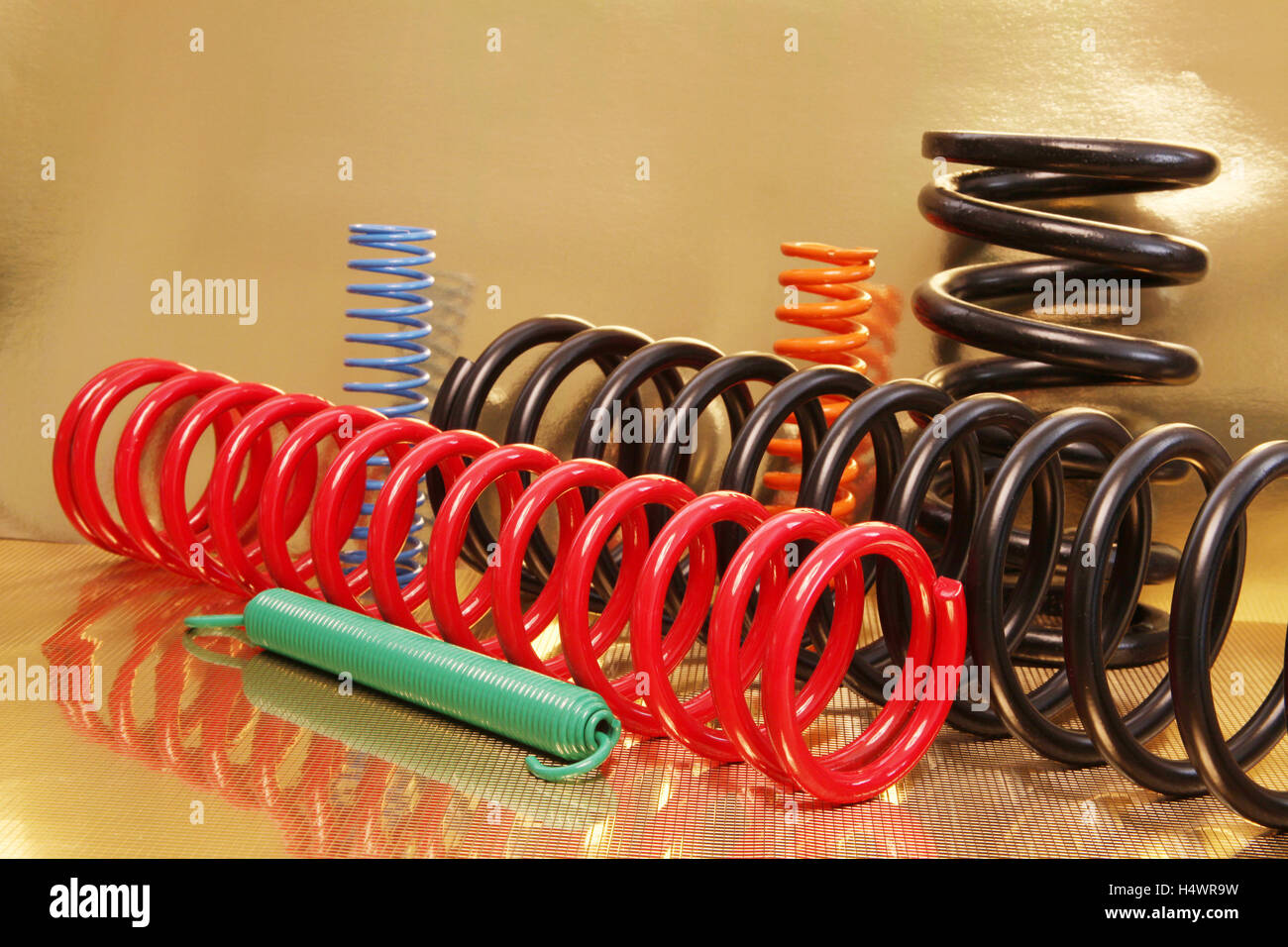 Three spiral springs hi-res stock photography and images - Alamy