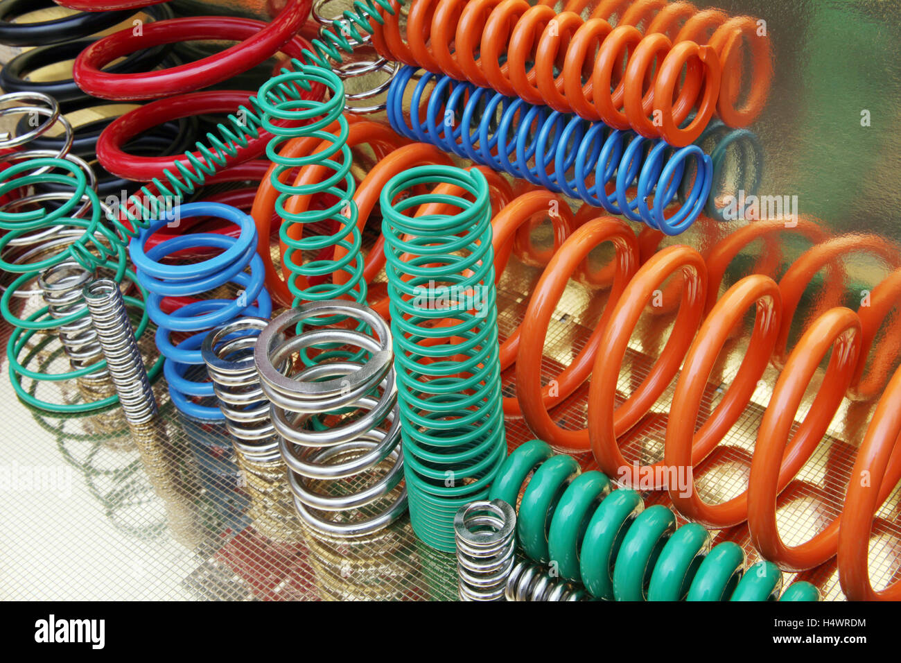 Three spiral springs hi-res stock photography and images - Alamy