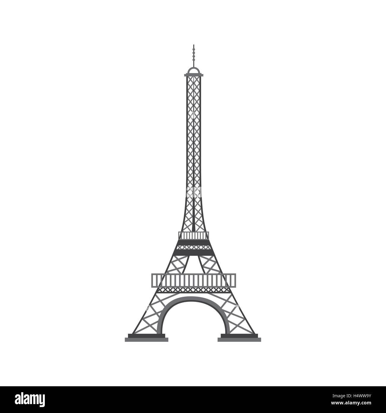 tower eiffel french culture Stock Vector Image & Art - Alamy
