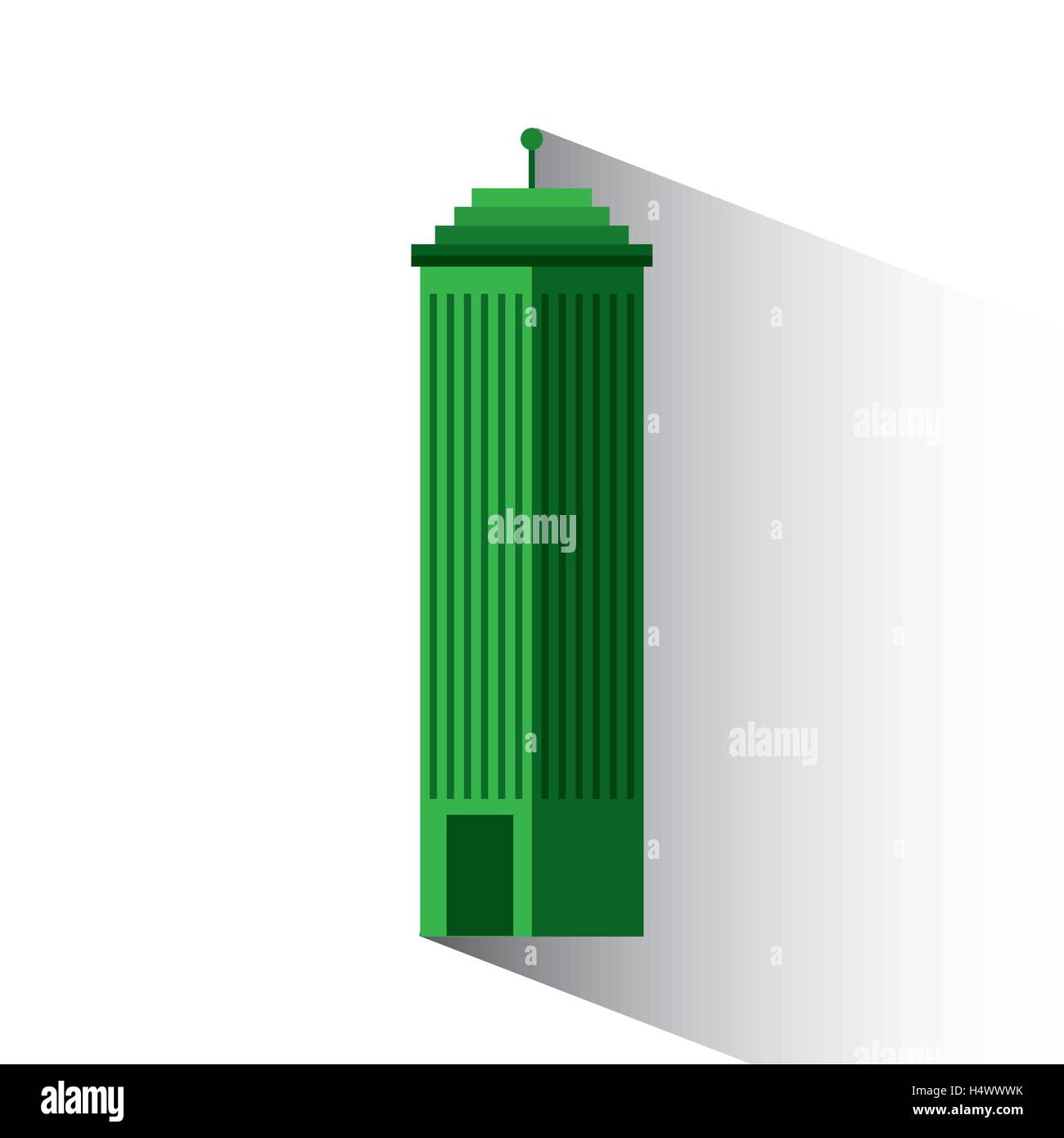 green building isolated icon Stock Vector Image & Art - Alamy