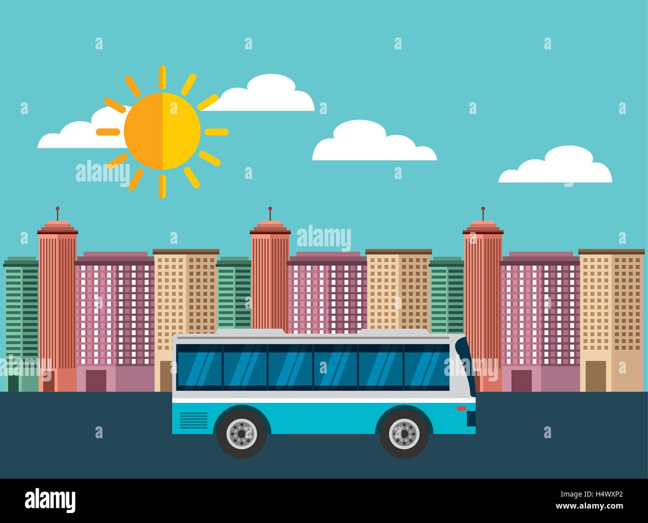 cityscape buildings skyline background Stock Vector Image & Art - Alamy