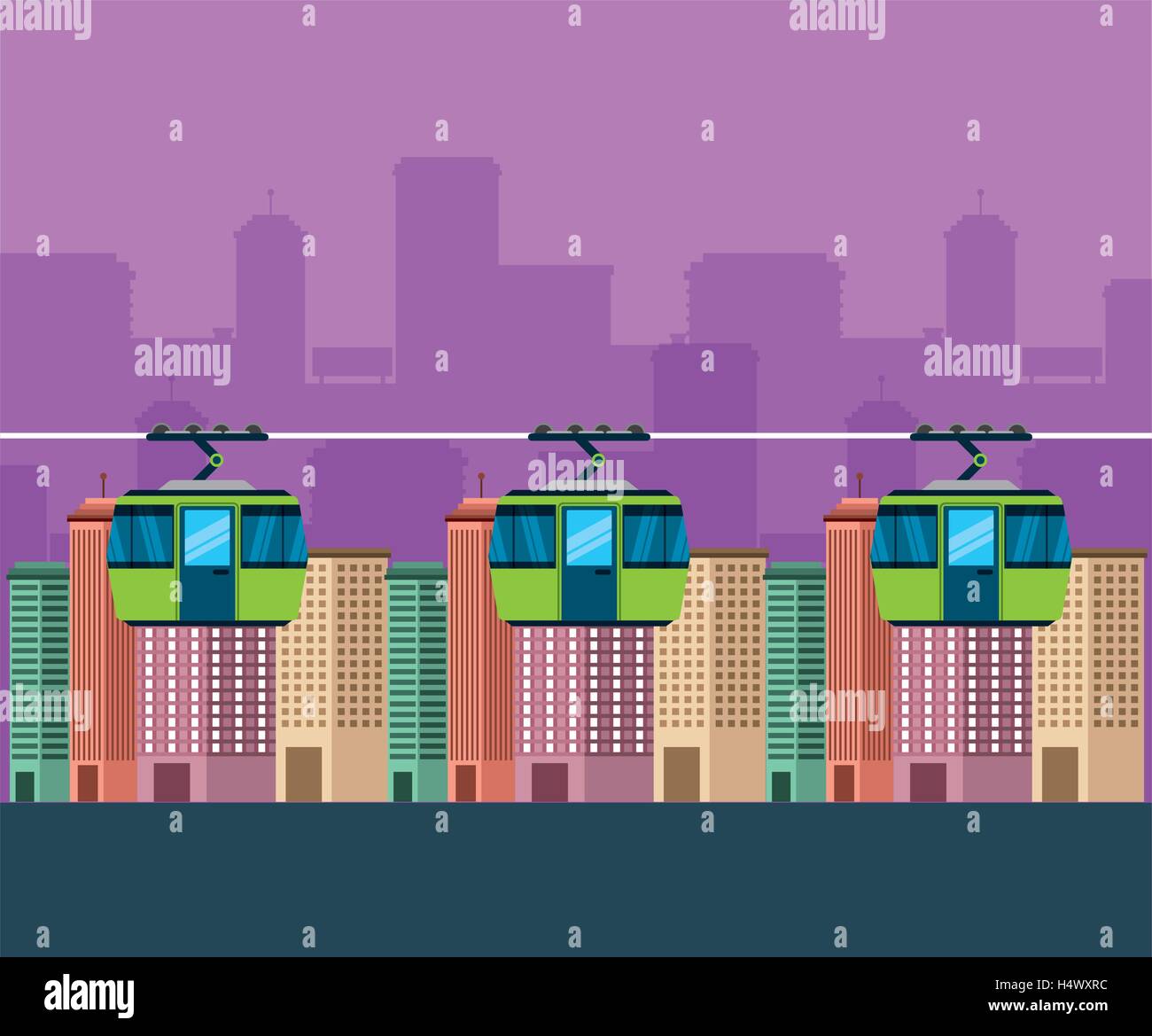 cityscape buildings skyline background Stock Vector Image & Art - Alamy