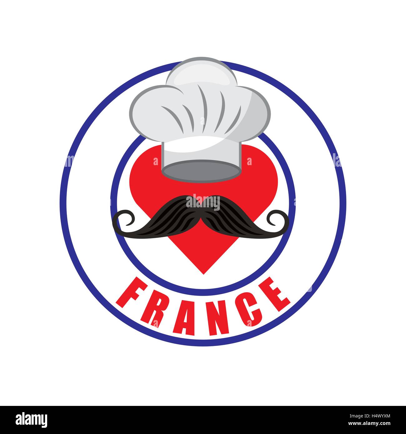 love france heart travel Stock Vector Image & Art - Alamy