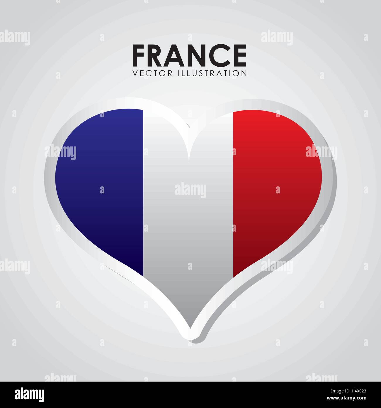 love france heart travel Stock Vector Image & Art - Alamy