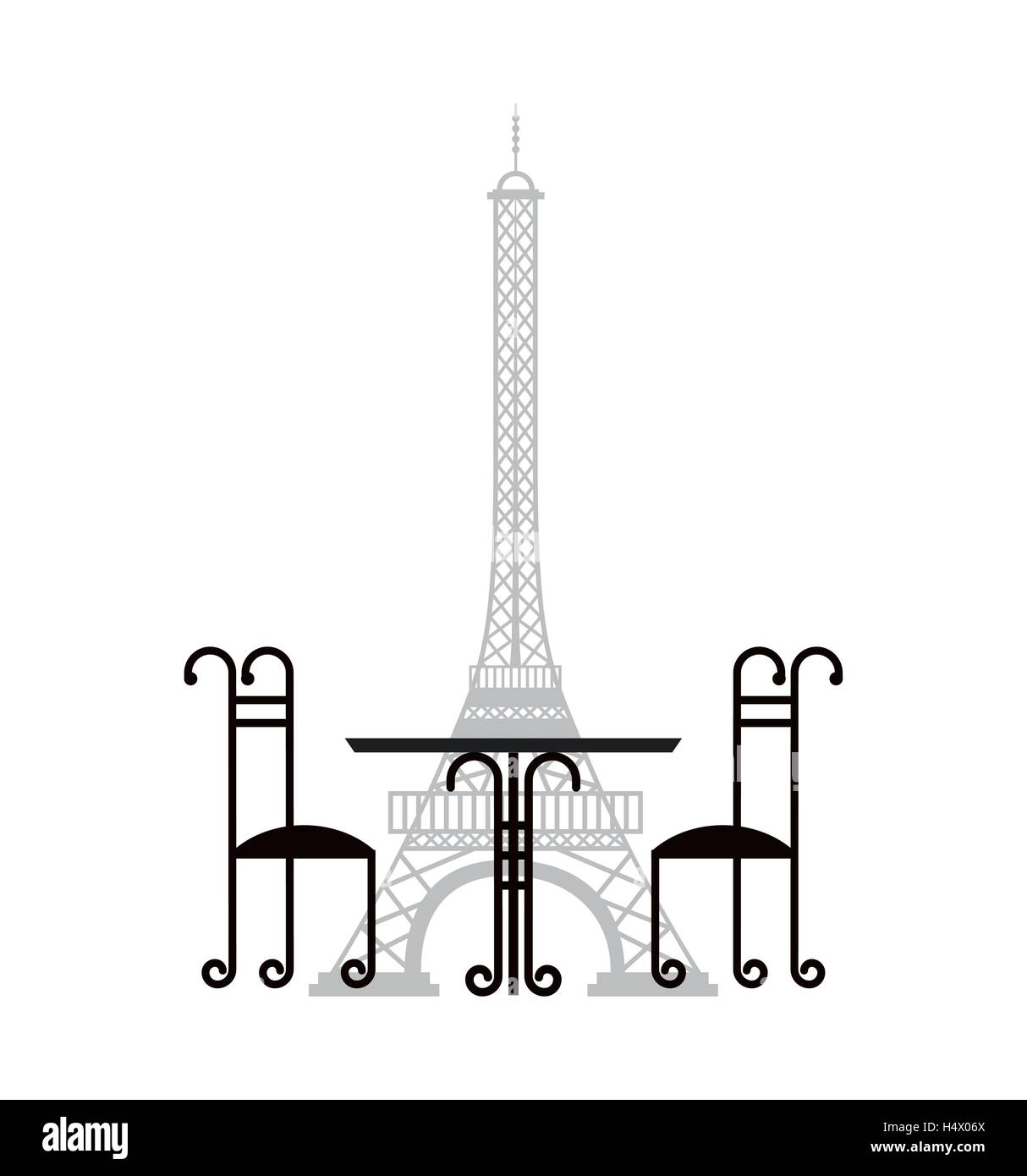 tower eiffel french culture Stock Vector Image & Art - Alamy