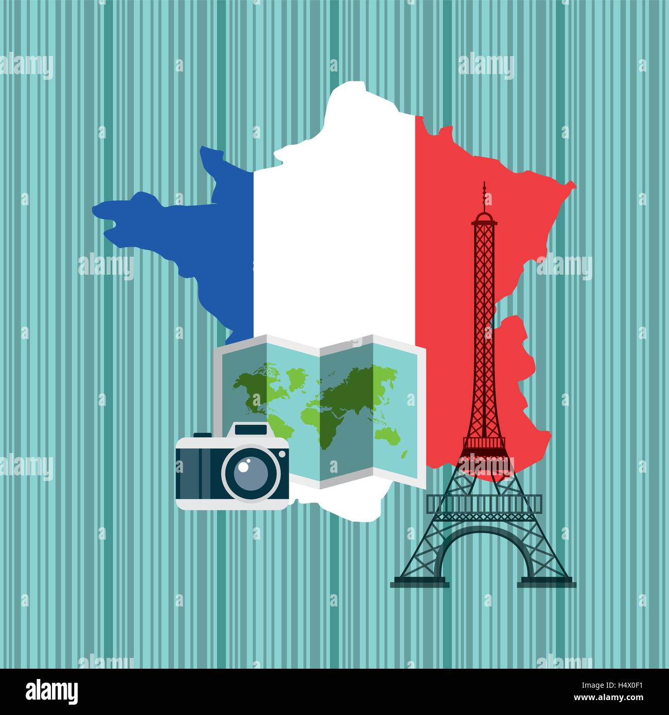 france map geography icon Stock Vector Image & Art - Alamy