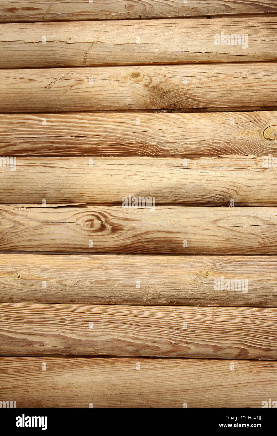 Rustic Log Cabin Wall Stock Photo - Alamy