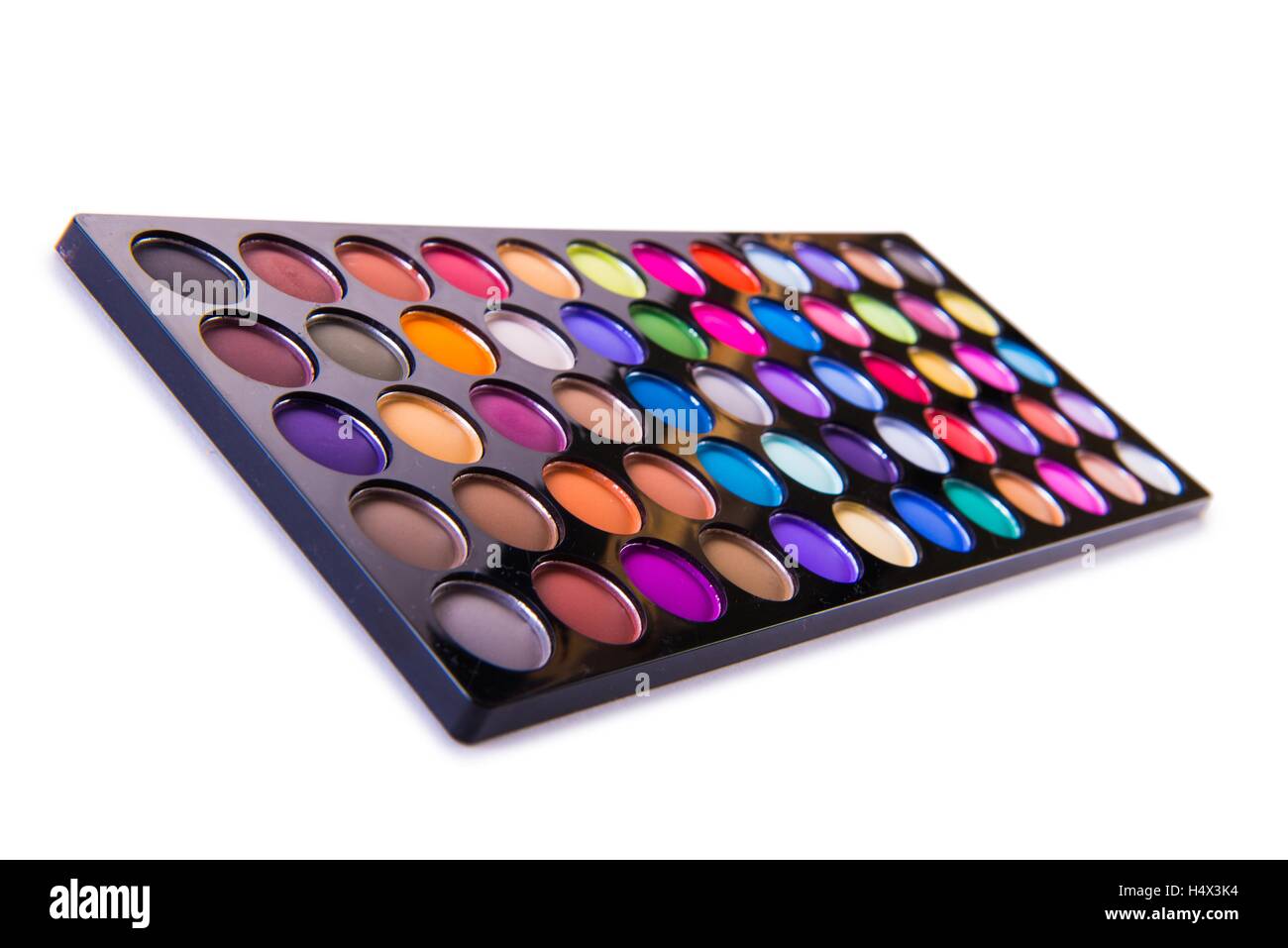 Artist palette isolated on white Stock Photo - Alamy