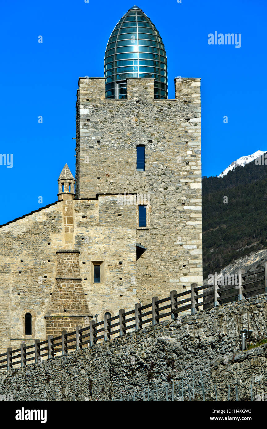 Leuk castle hi-res stock photography and images - Alamy