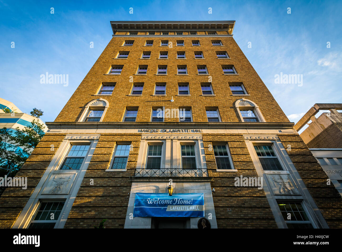 Lafayette Hall, at George Washington University, in Washington, DC ...