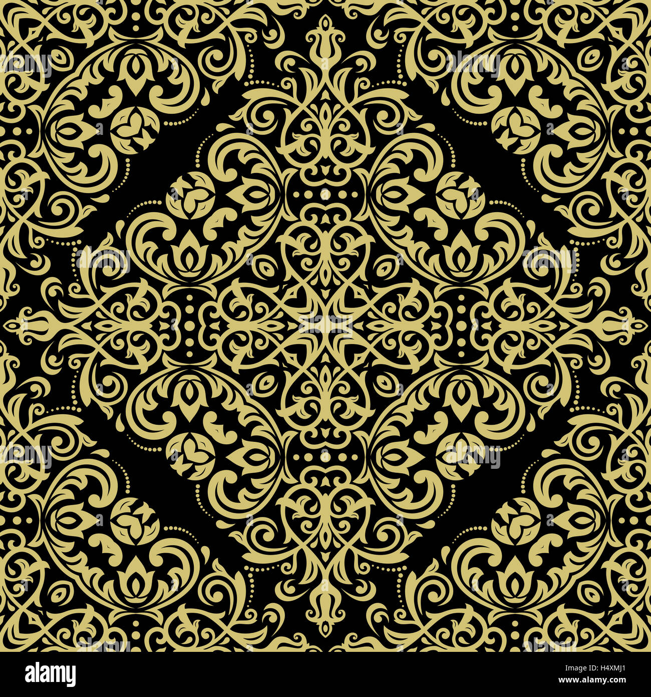 Seamless Oriental Background Stock Photo - Alamy