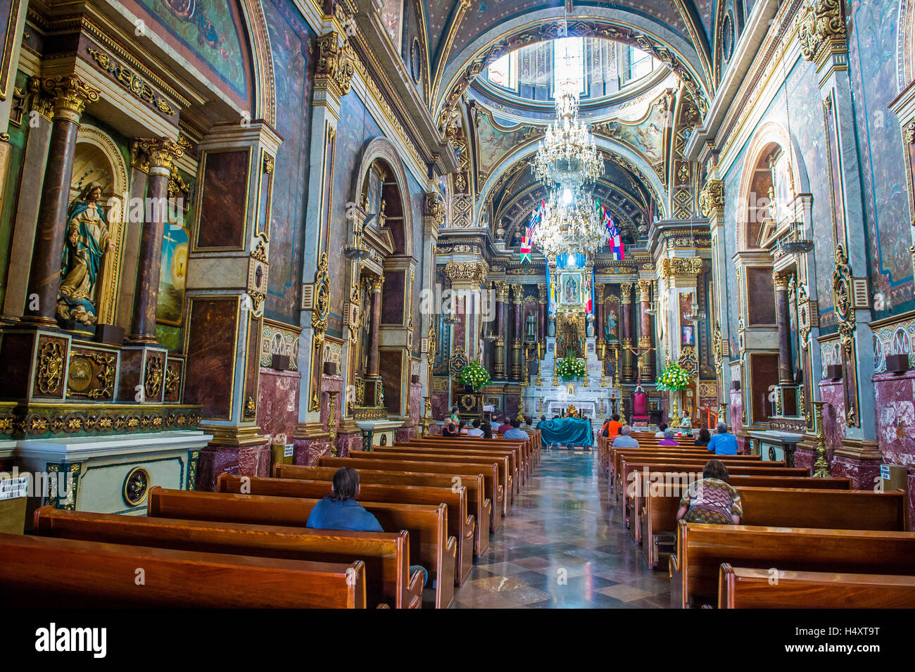 Catholic Churches Cathedral Guadalajara Mexico Wallpaper Roll