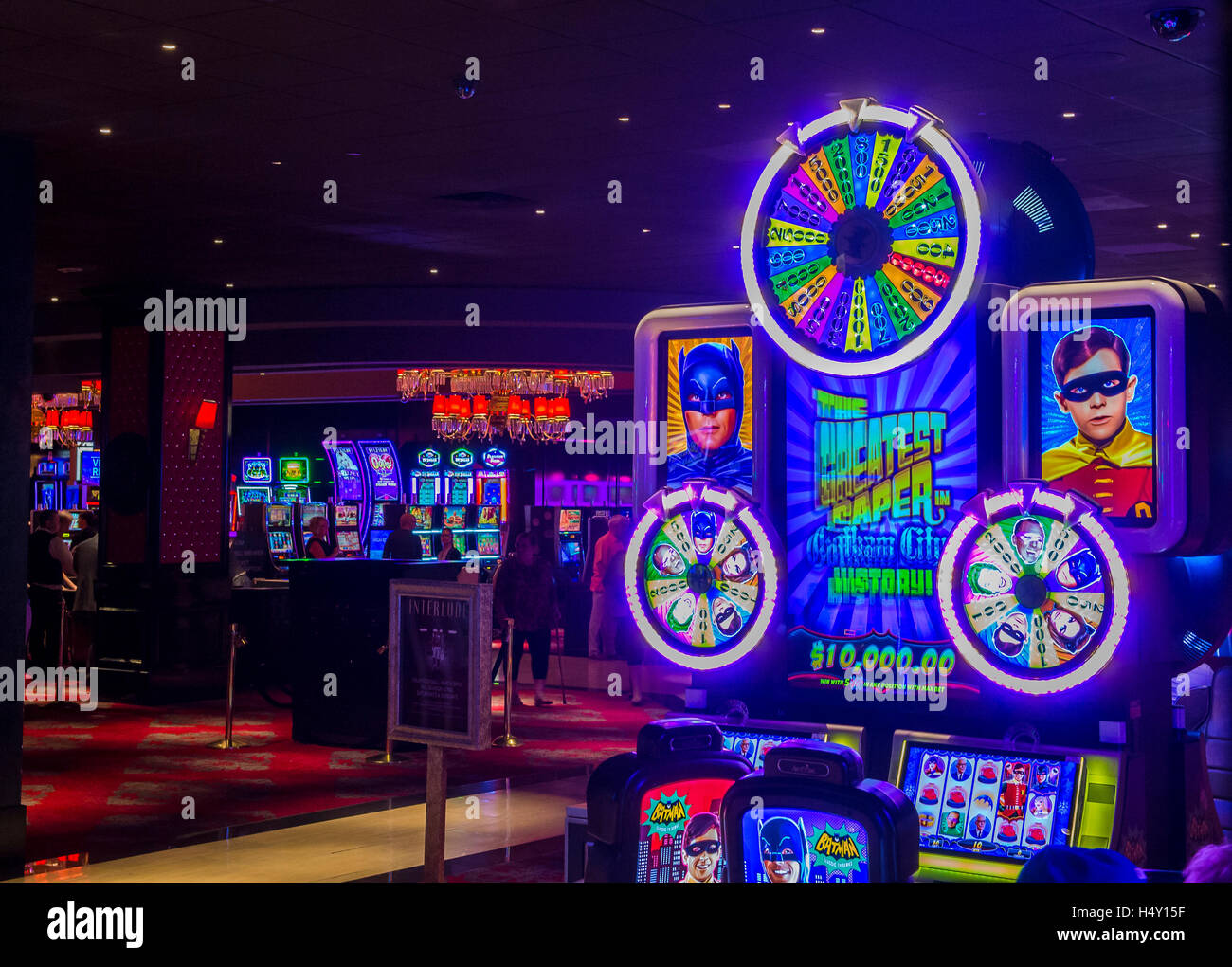 The Cromwell Hotel casino interior in Las Vegas Stock Photo - Alamy