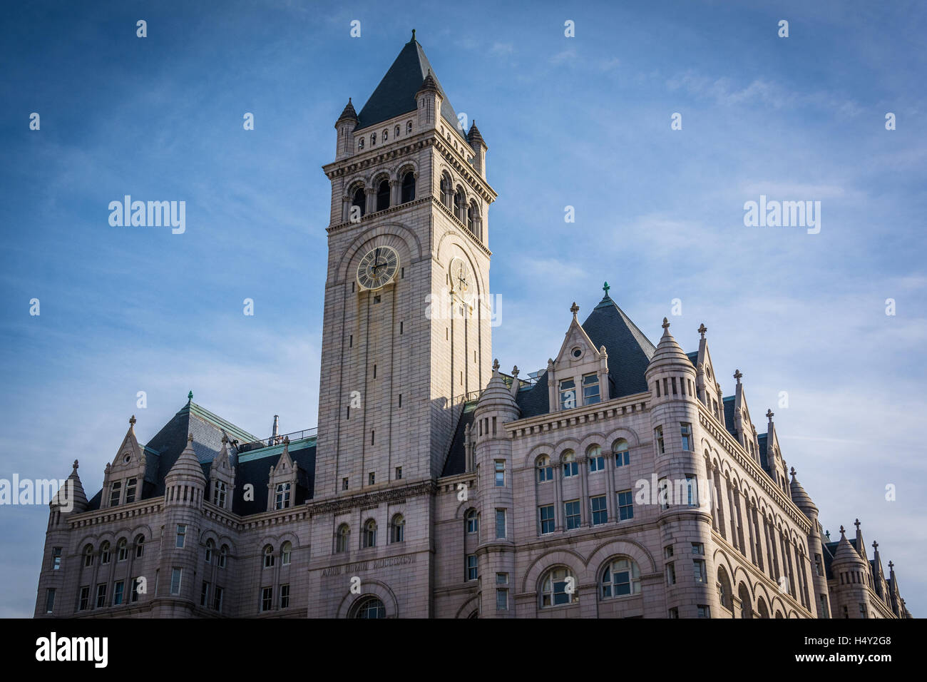 The Old Post Office Building, in Washington, DC Stock Photo - Alamy