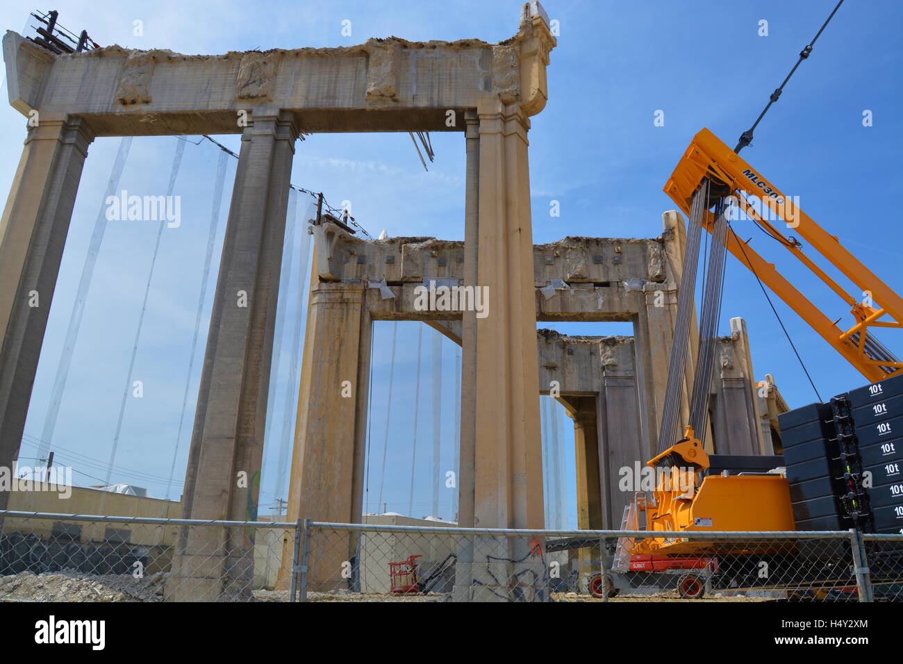 6th Street Bridge,viaduct,construction,demolition,renovation,Los ...