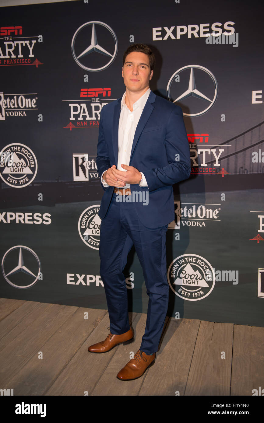 Will Reeve arrives at ESPN The Party at Fort Mason on February 5th ...
