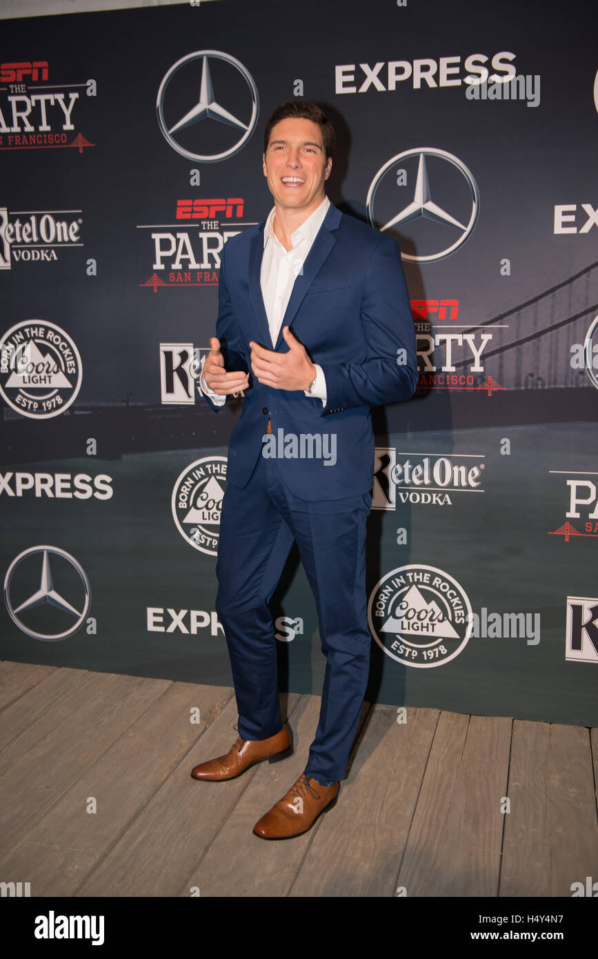 Will Reeve arrives at ESPN The Party at Fort Mason on February 5th ...