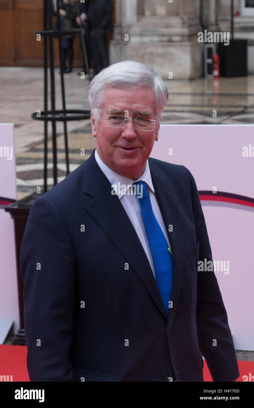 Michael Fallon in attendance at the Sun Military Awards at The ...