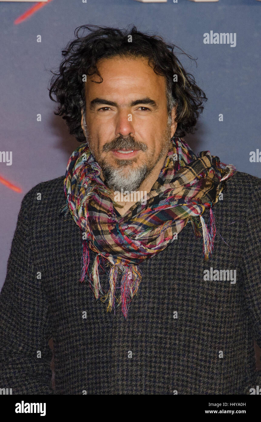 Alejandro Inarritu in attendance at The Revenant Premiere at the Empire ...