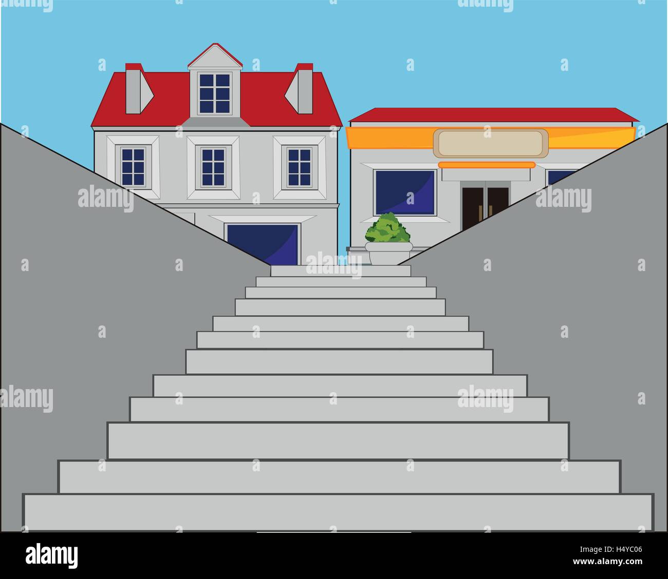 Day transition Stock Vector Images - Alamy