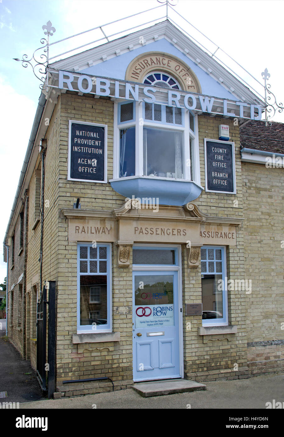 Office building of Robins Row Insurance in Hall Street Long Melford ...