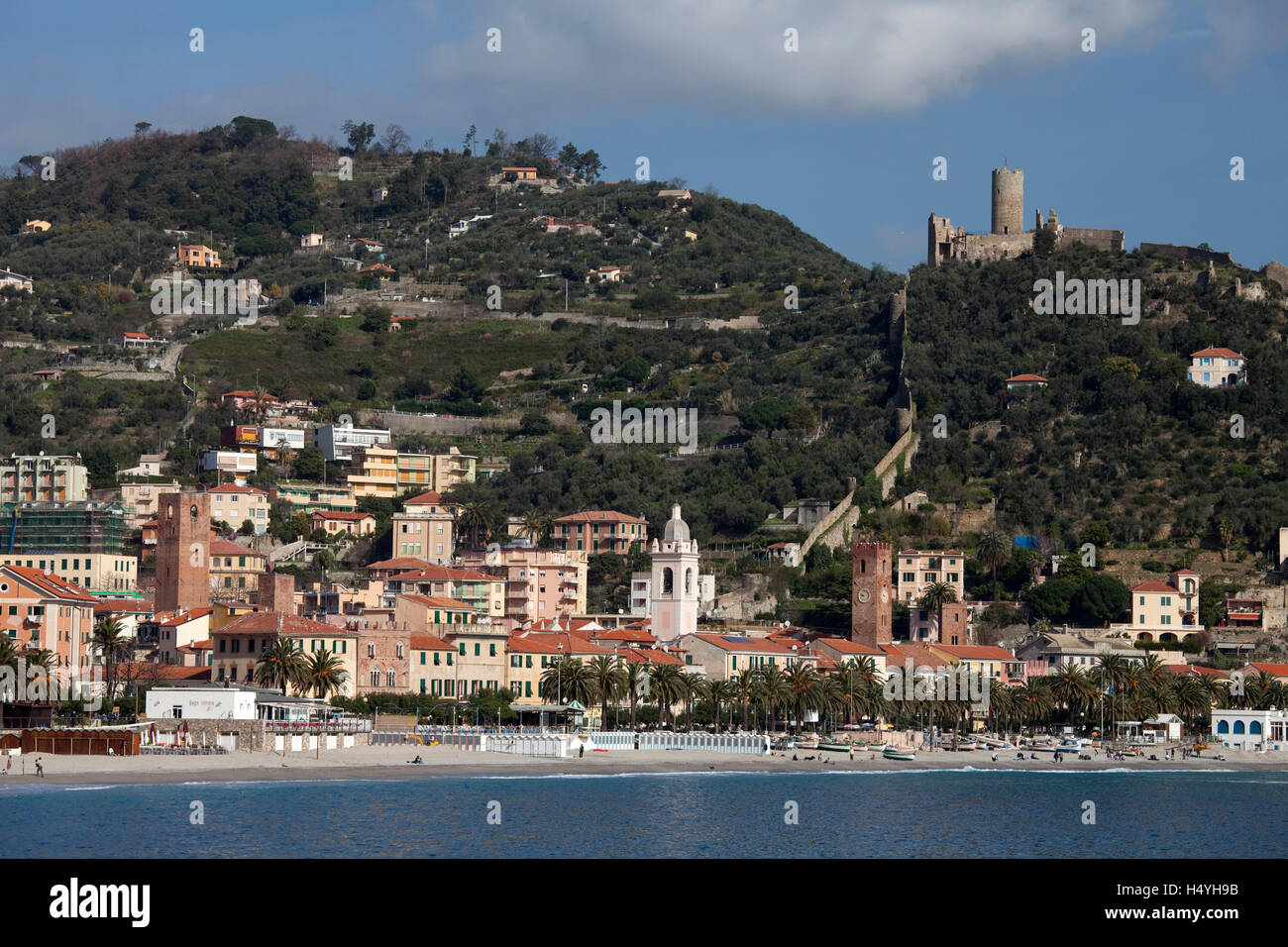 Town of Noli, Italian Riviera, Liguria, Italy, Europe Stock Photo - Alamy
