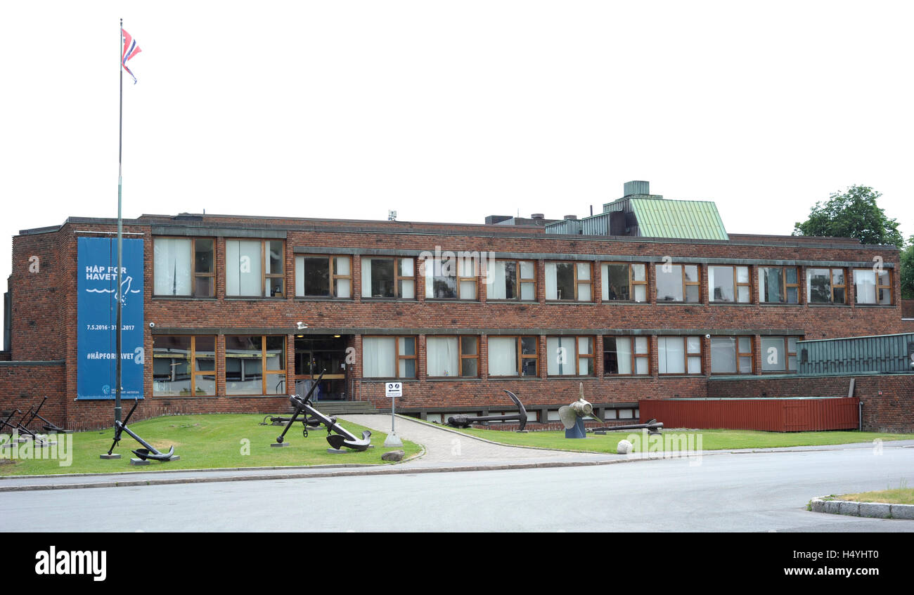 Norway. Oslo. Norwegian Maritime Museum. Exterior Stock Photo - Alamy