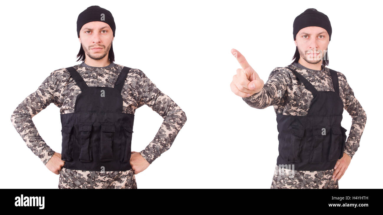 Bullet proof vest white background hi-res stock photography and images ...
