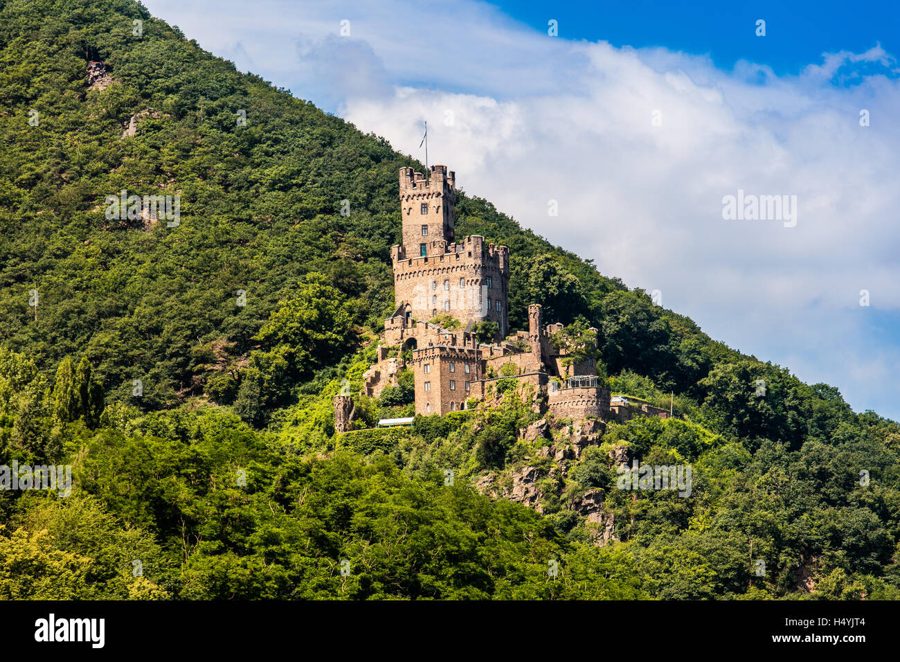 Fairytale castle rhine gorge hi-res stock photography and images - Alamy