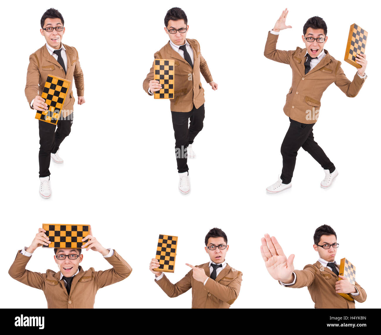 Chess player posing hi-res stock photography and images - Alamy