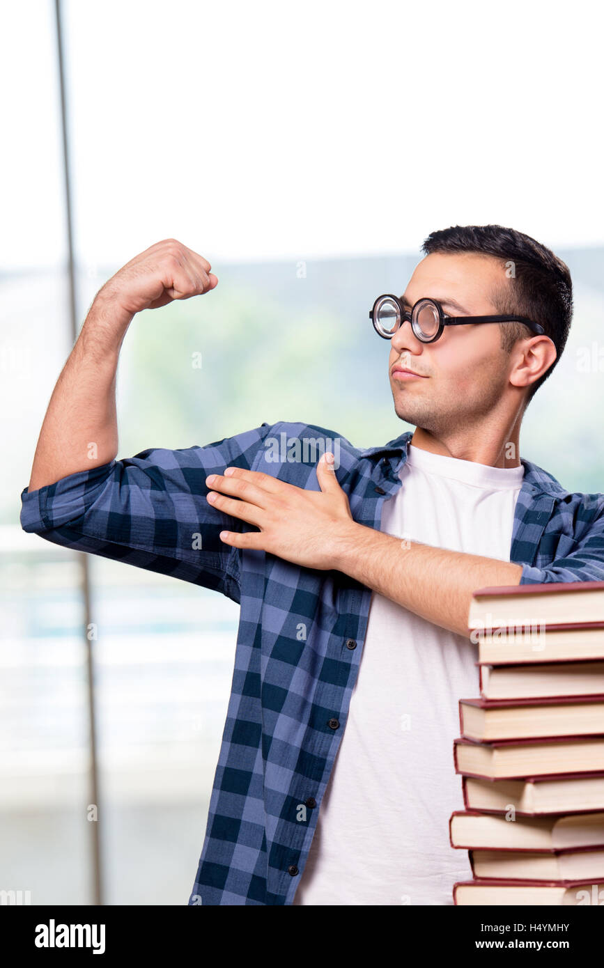 Young student preparing for school exams Stock Photo - Alamy