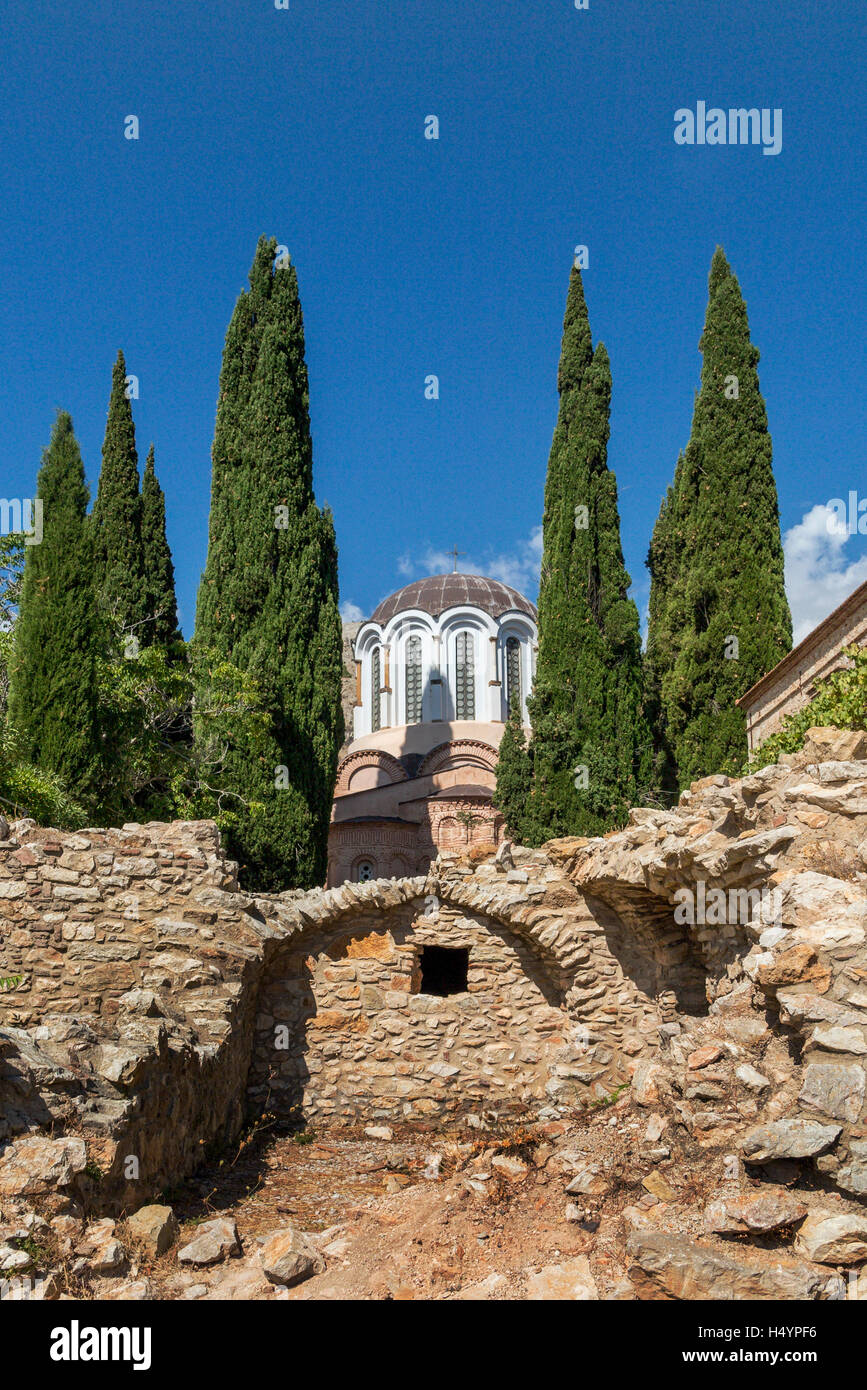 Nea Moni Monastery Chios Island Greece Stock Photo - Alamy