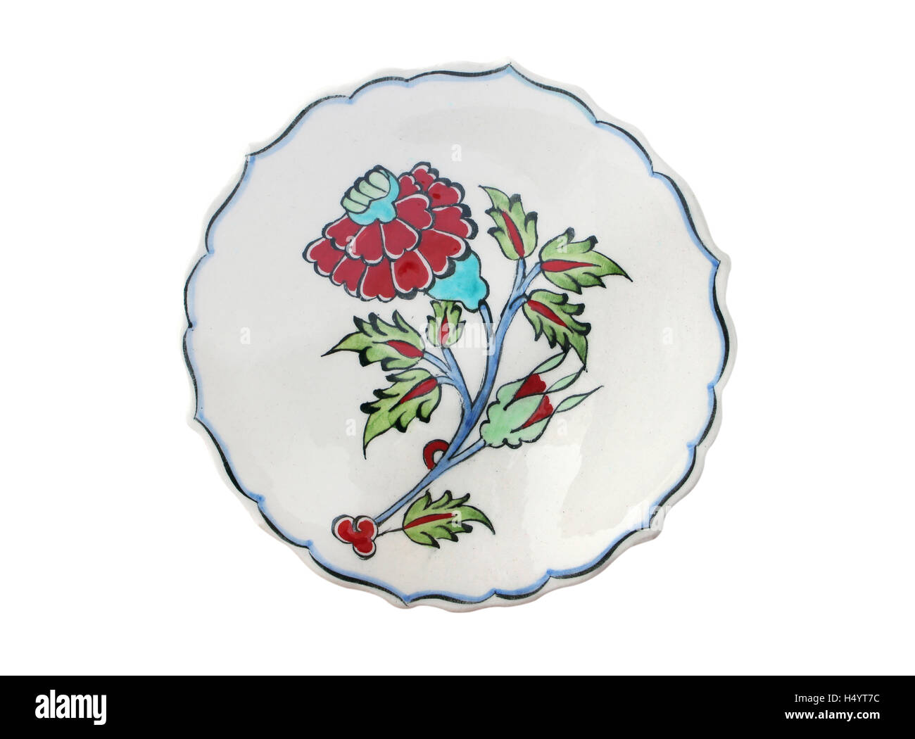 Arabic design plate Cut Out Stock Images & Pictures - Alamy