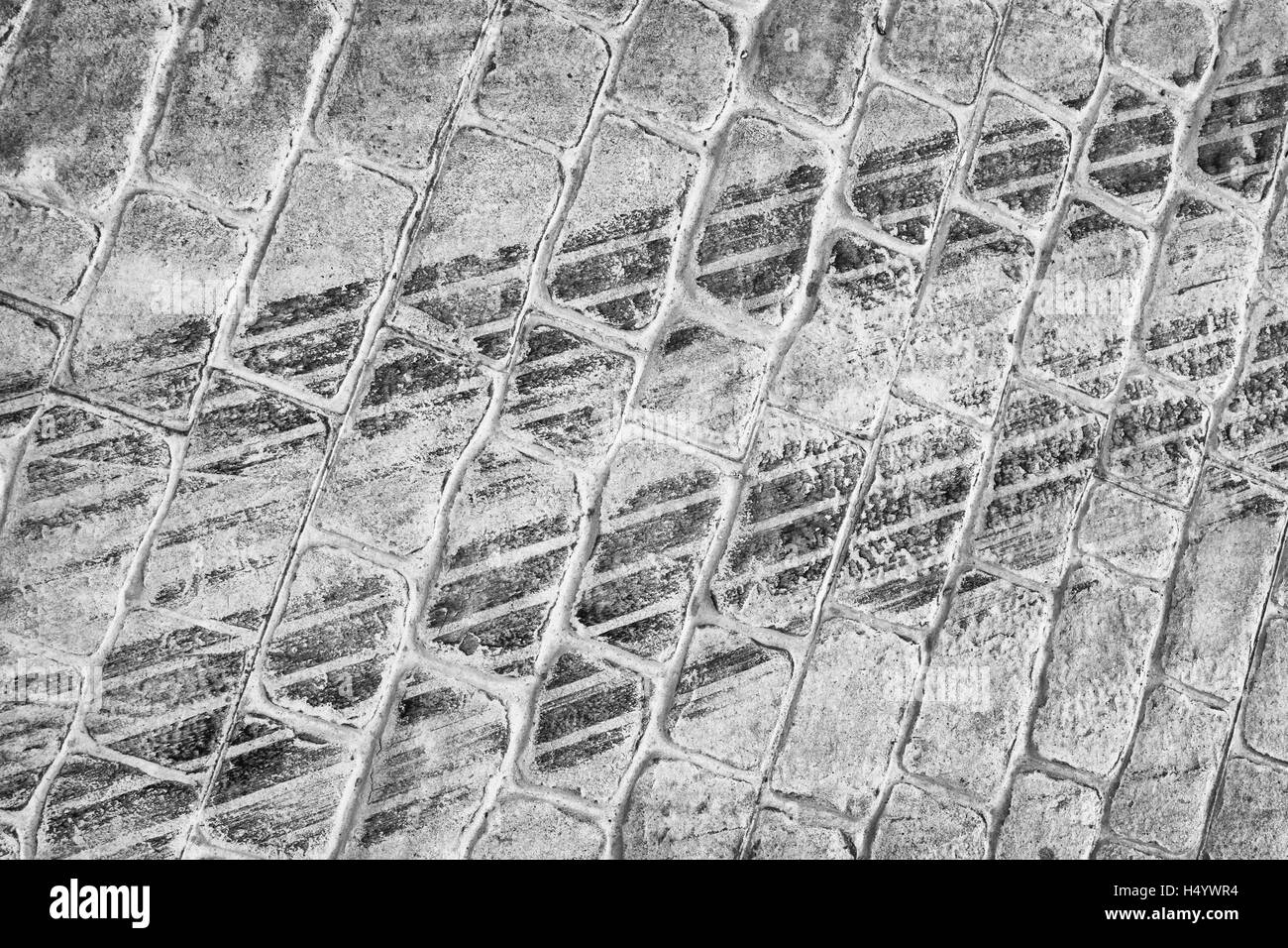 Tire marks dirt Black and White Stock Photos & Images - Alamy