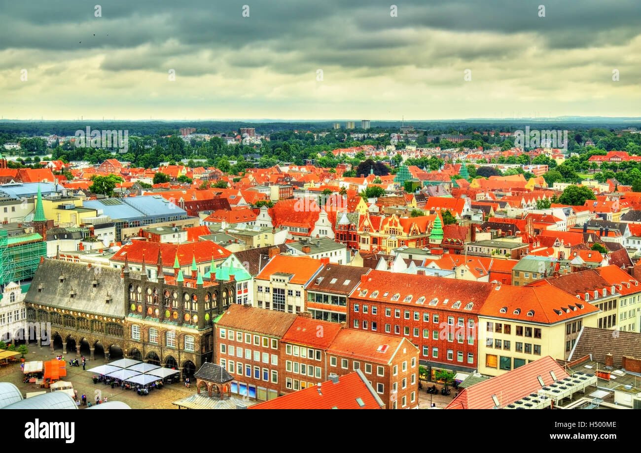 Old town of Lubeck - Germany Stock Photo - Alamy