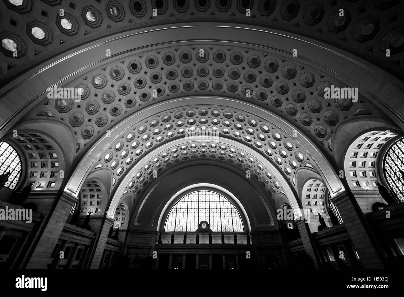 The interior of Union Station in Washington, DC Stock Photo - Alamy