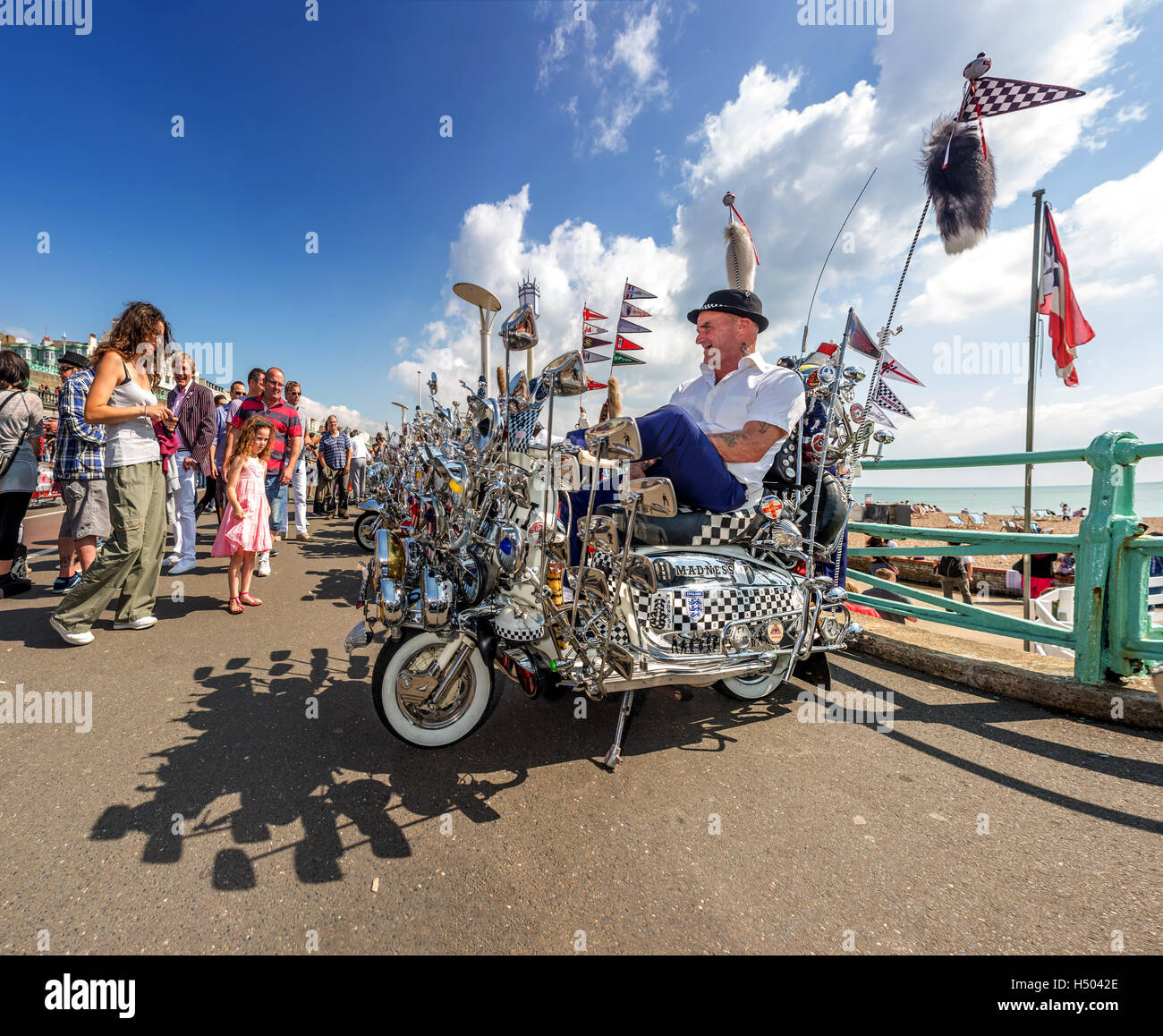 Mods on the beach at the Annual Mod Weekender: Derek Thompson from ...
