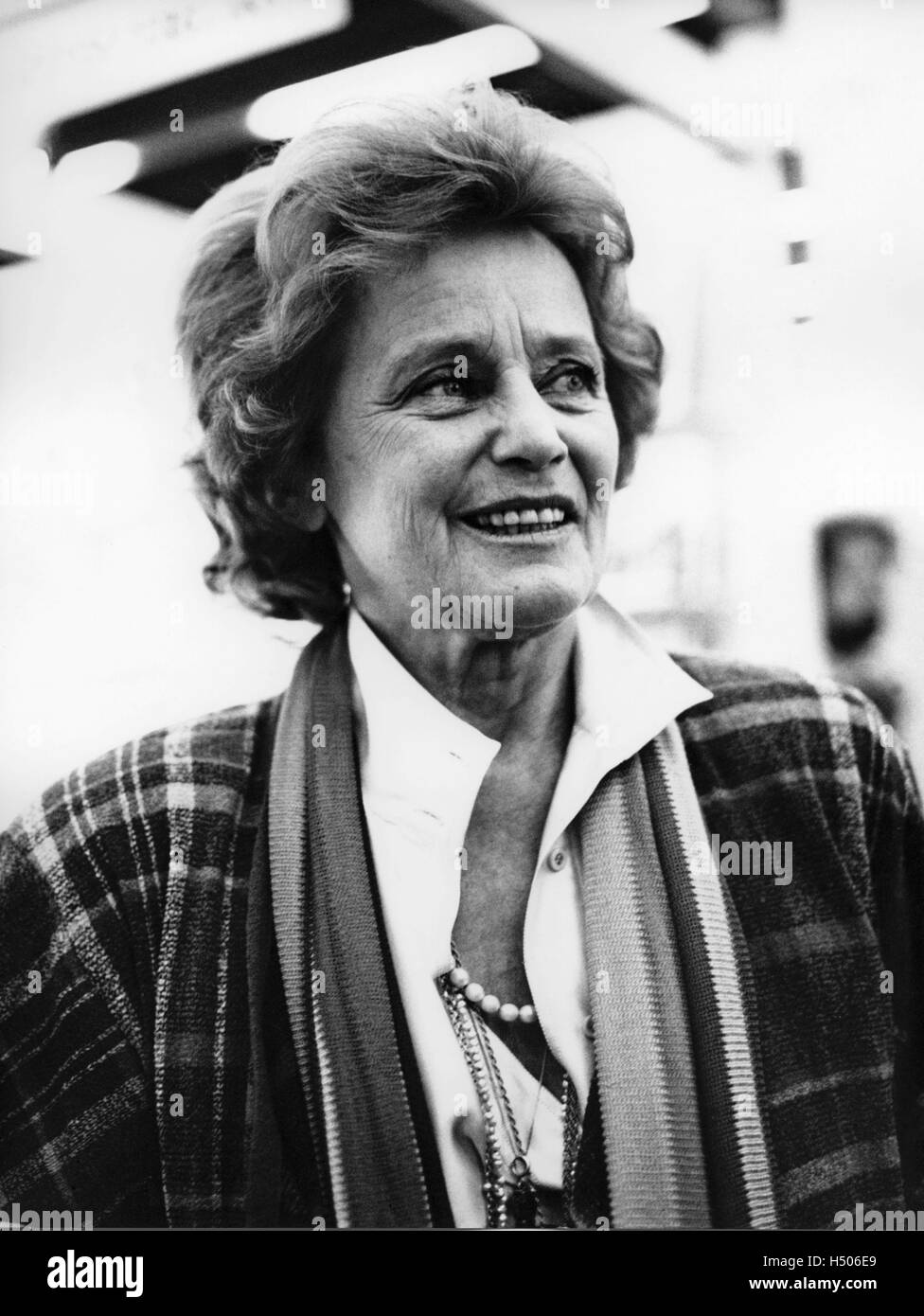 Maria Schell, 1985 Stock Photo - Alamy