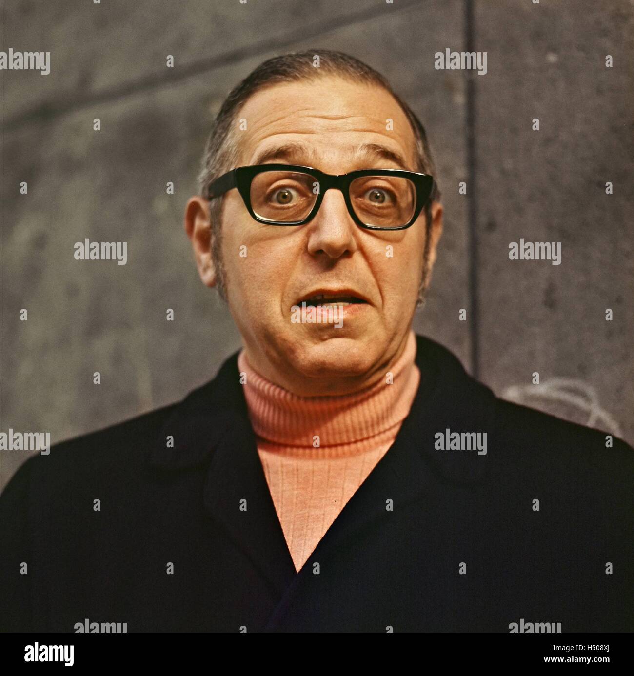 Georg Kreisler, 1974 Stock Photo - Alamy