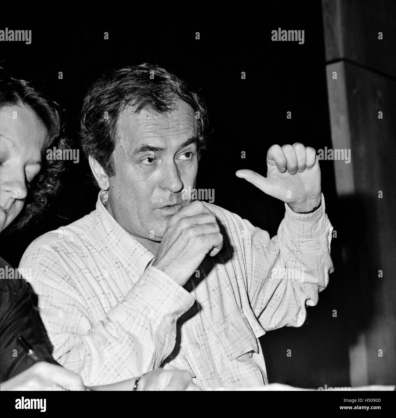 Bernardo Bertolucci, 1987 Stock Photo - Alamy