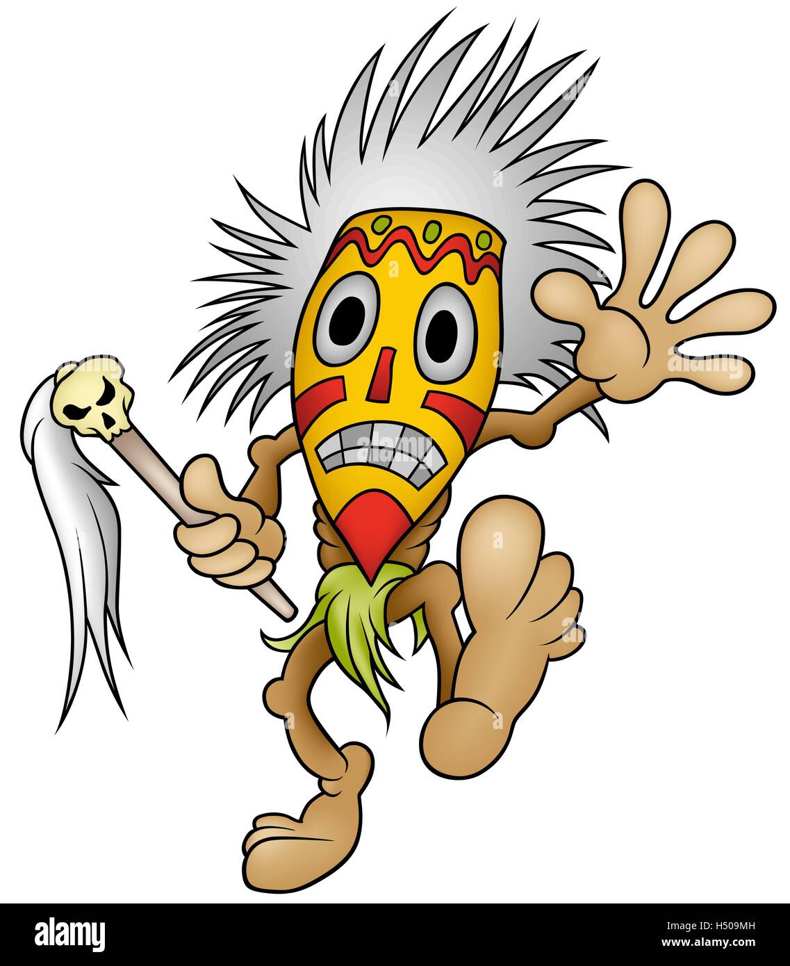 Shaman africa Stock Vector Images - Alamy